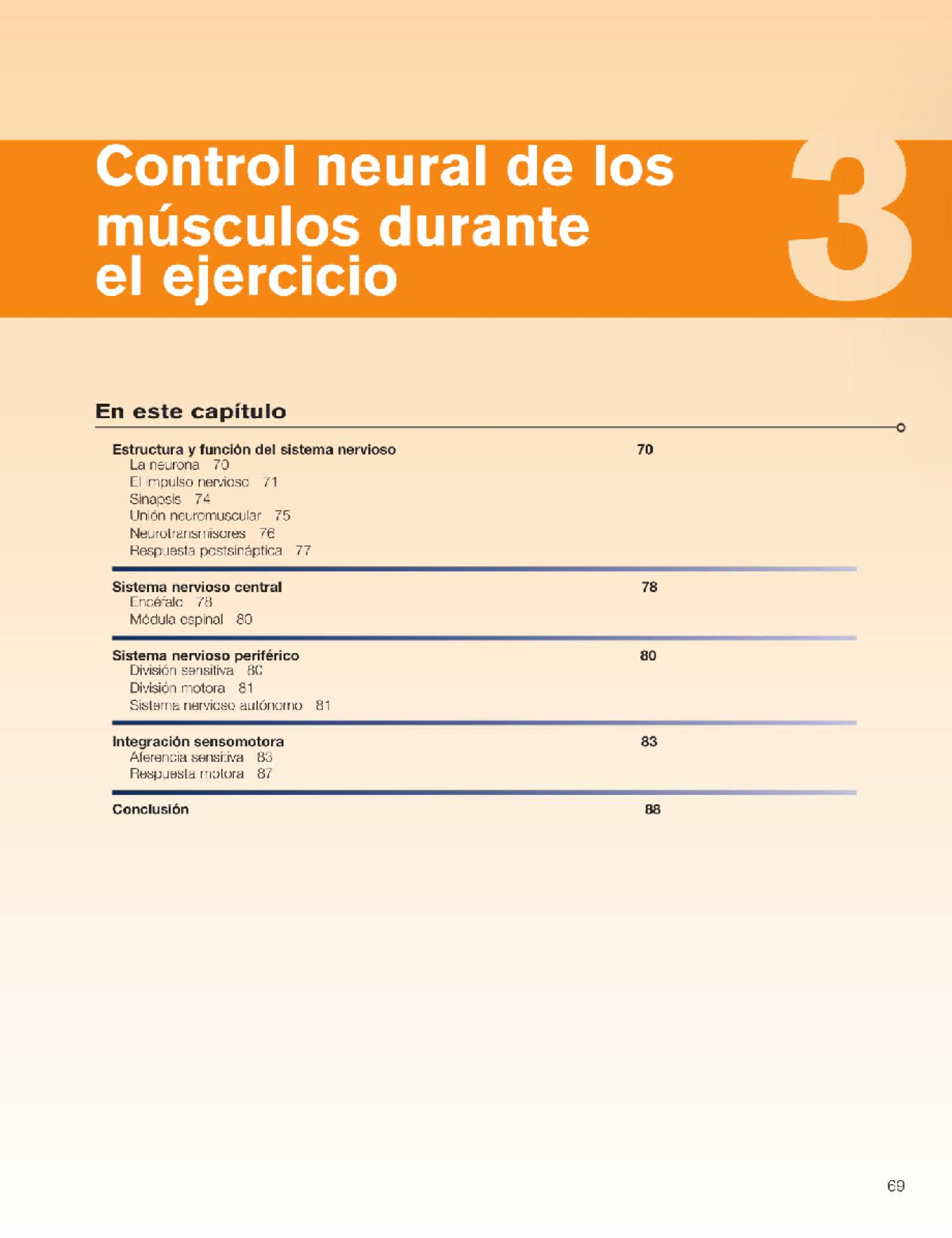 Control Neural Musculos Ejercicio - Anatomia - Studocu