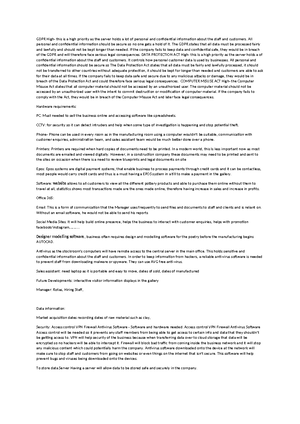 BTEC IT Revision Booklet Sep 20 converted 2 - BTEC IT Unit 2 - Creating ...