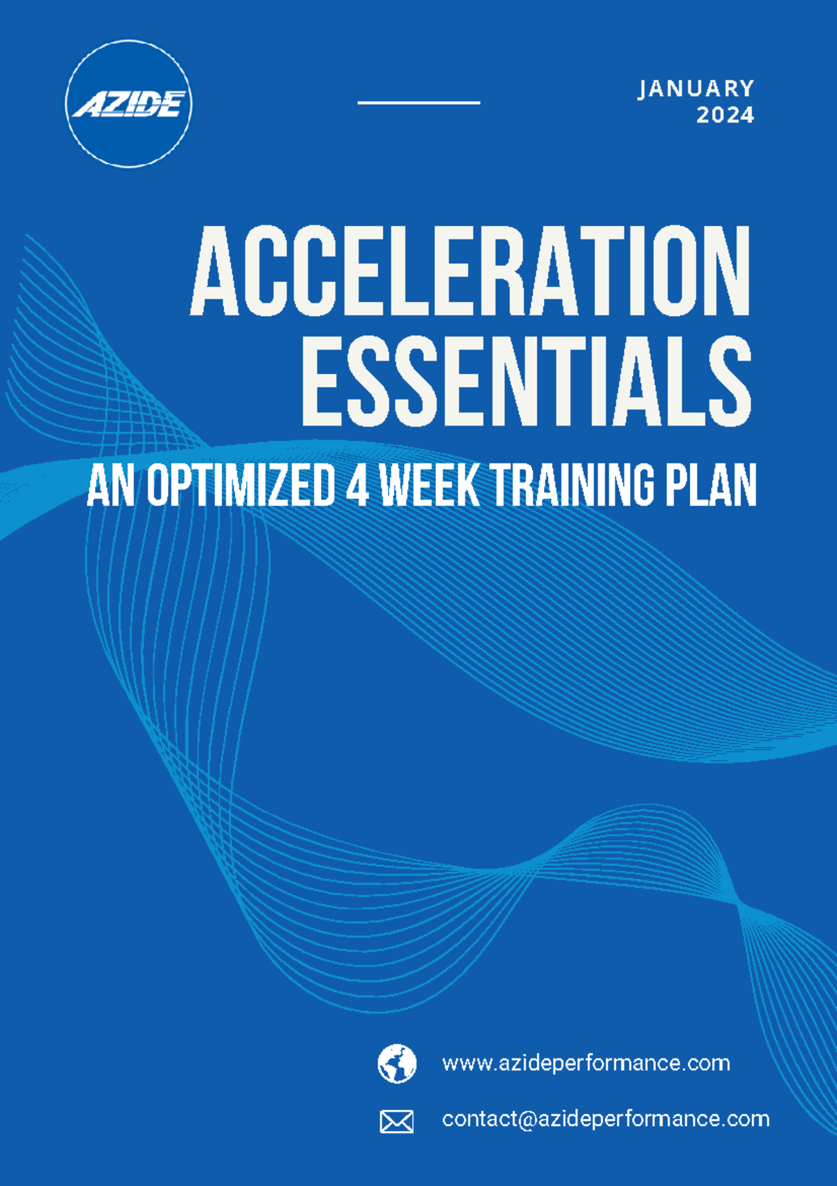 Acceleration Essentials 4 Week Training Program Jan 2024 ...