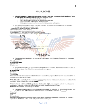 NP 3- 5 Practice Questions - The scope of this Nursing Test III is ...