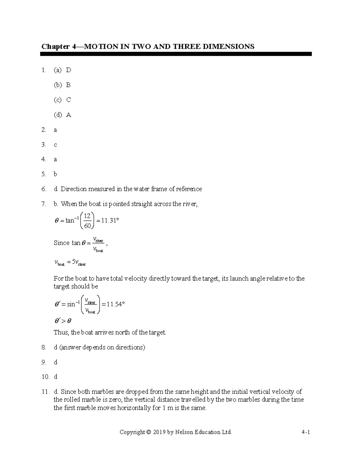 Ch04 ISM Hawkes 2e - Answer key - Copyright © 2019 by Nelson Education ...