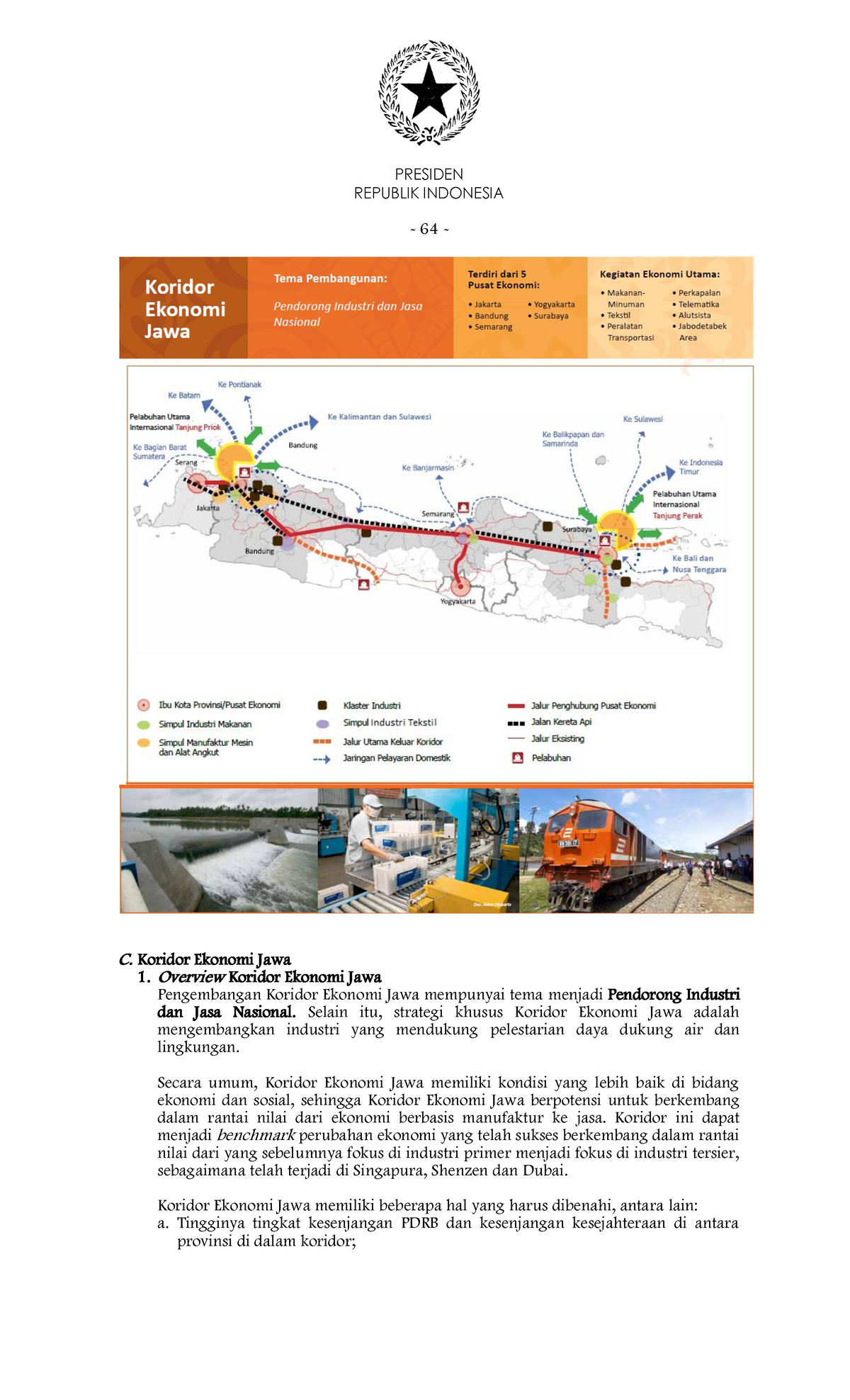 BAB III B Jawa 64 91 - Opsional - REPUBLIK INDONESIA 64 - C. Koridor ...