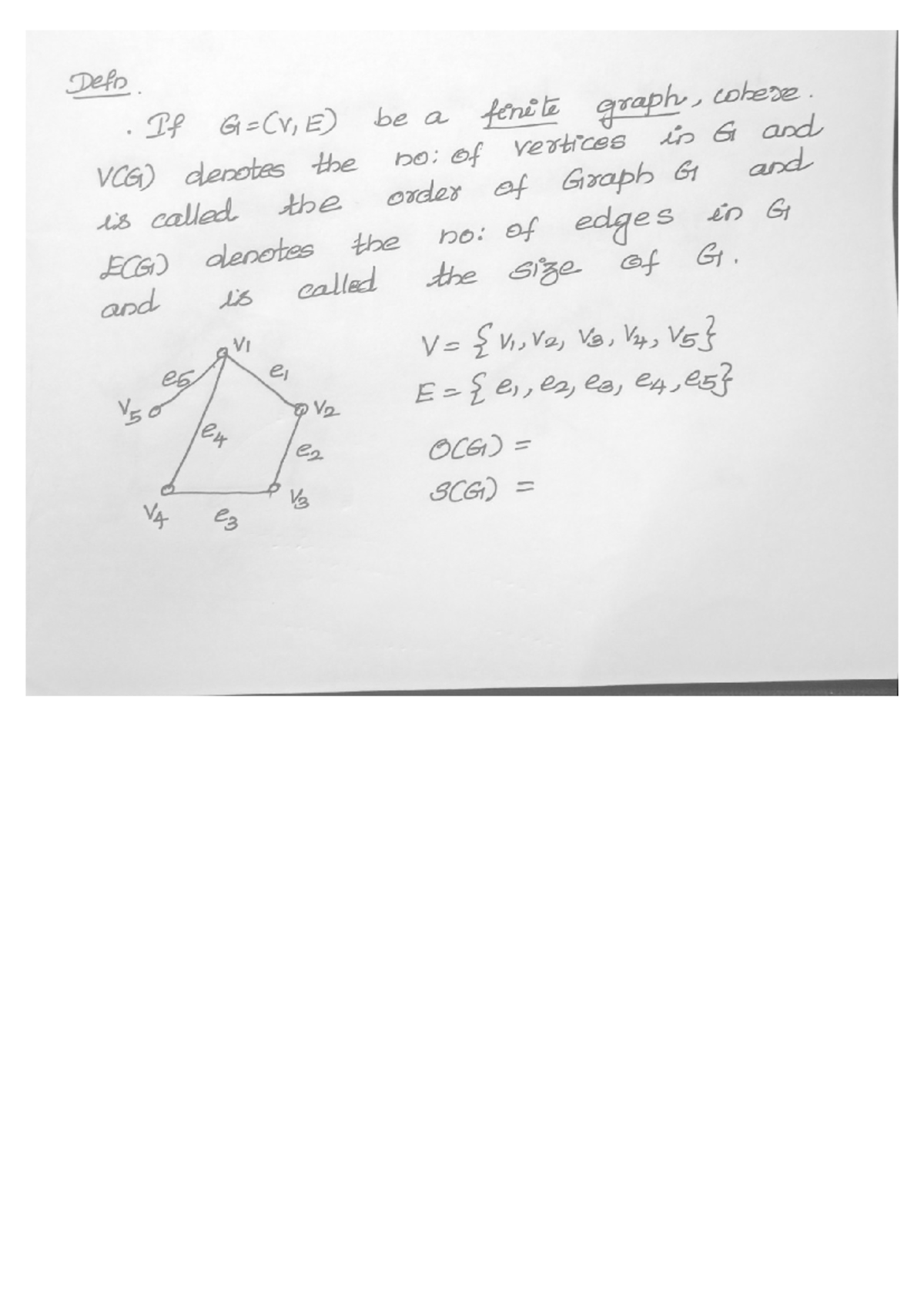 2 introduction to graph - Graph theory - Studocu