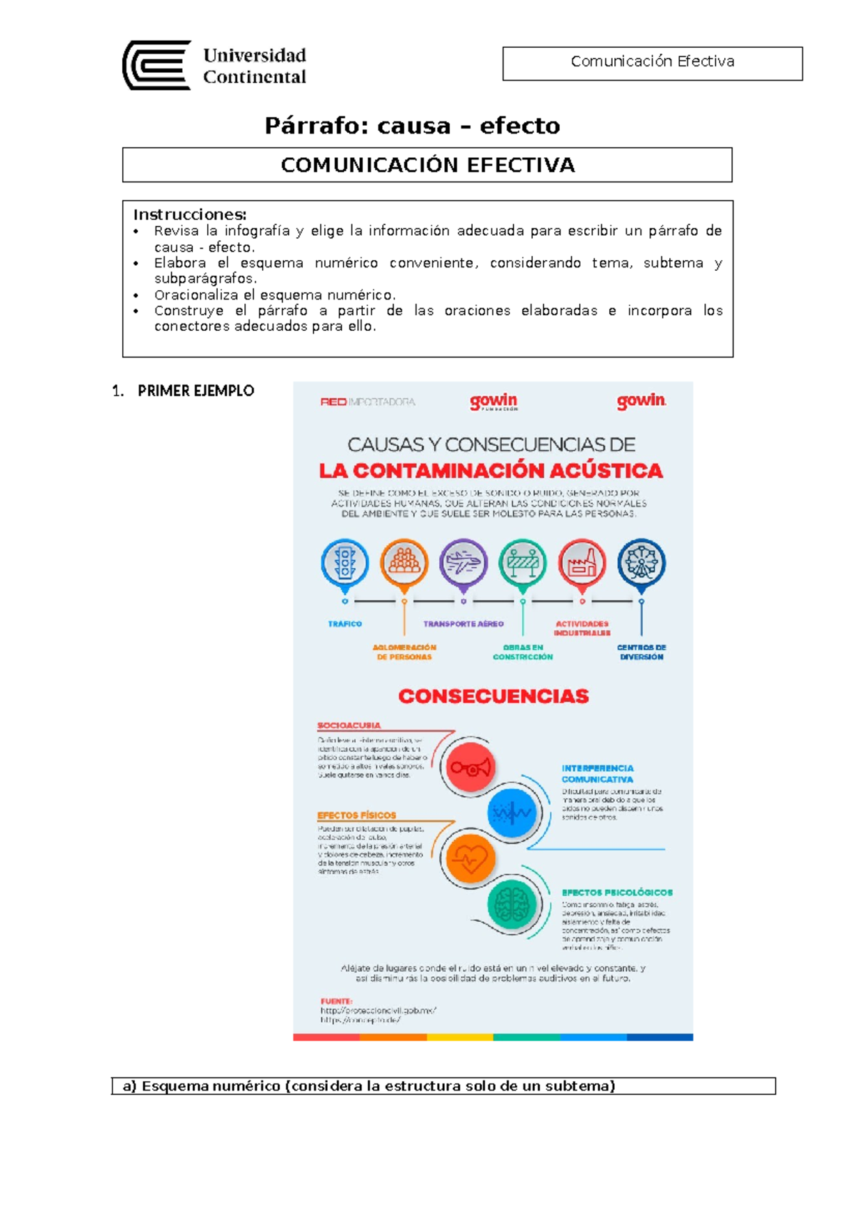 2. Ejemplo Causa - Efecto - Clase Alesito - Comunicación Efectiva ...
