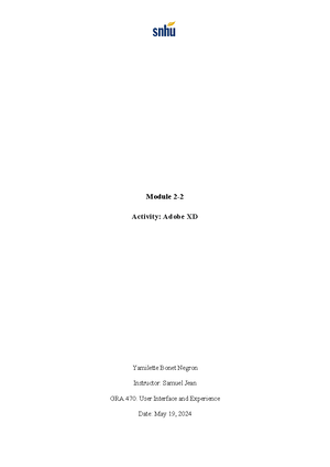 GRA 330 Module One Activity Template - GRA 330 Module One Activity ...
