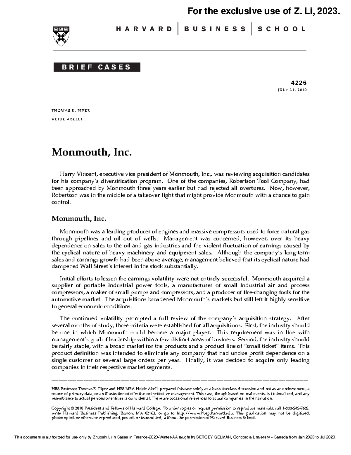 Unknown - Good - - Studocu