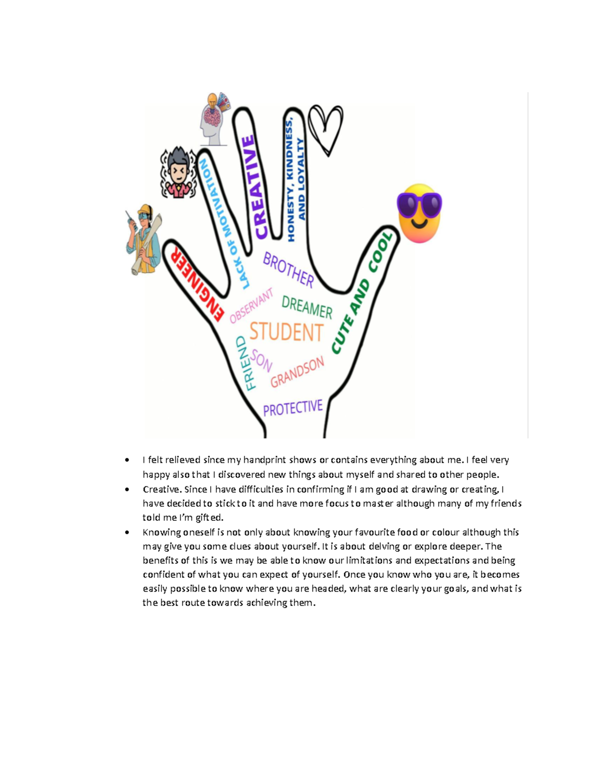 WW1 My Handprints 3 - This helps to give information about on how we ...