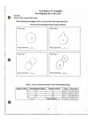Lab Discussion Question Work - BIO 161 - Studocu