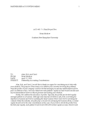 Module 2 Assignment: Footnotes on Financial Statements (ACC 405 ...