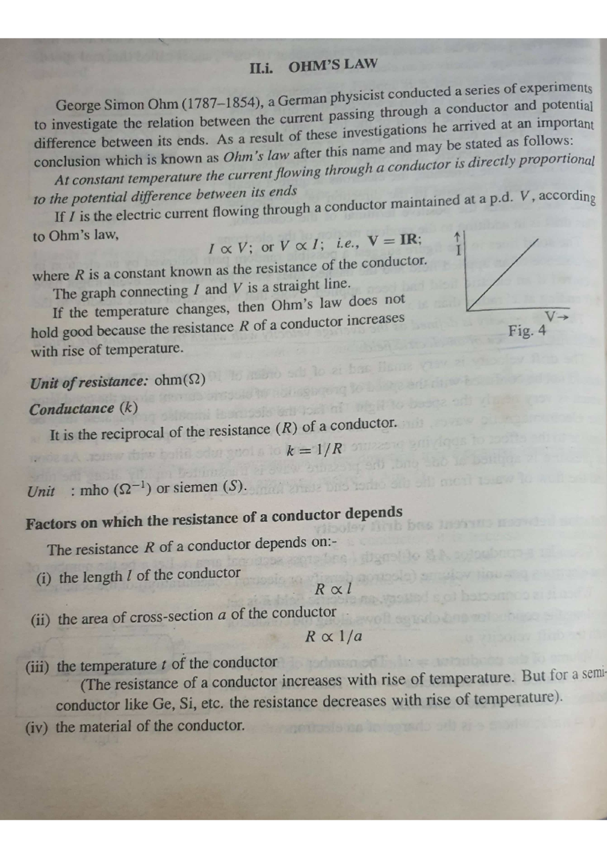 Ohm's law - Ohm's Law - Bsc physics - Studocu