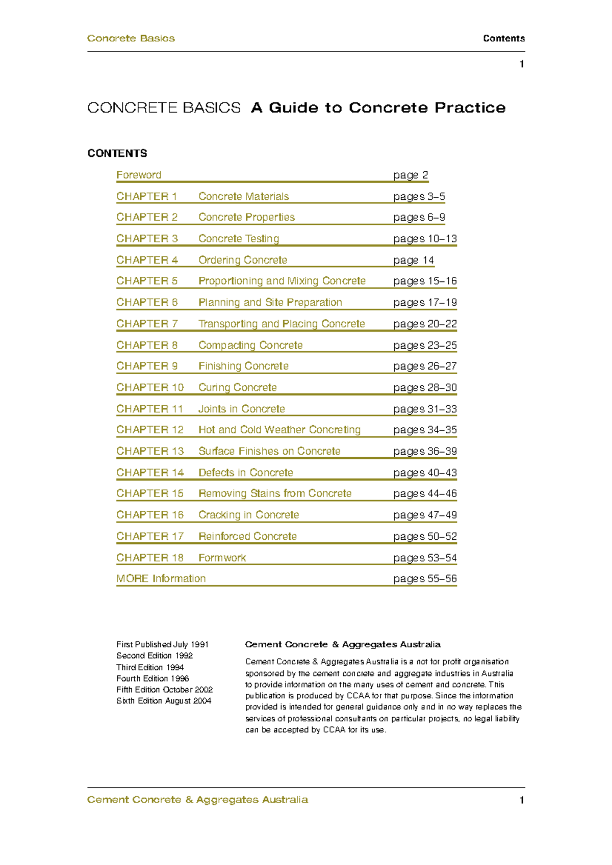 Concretebasics - concrete mix desing - CONCRETE BASICS A Guide to ...