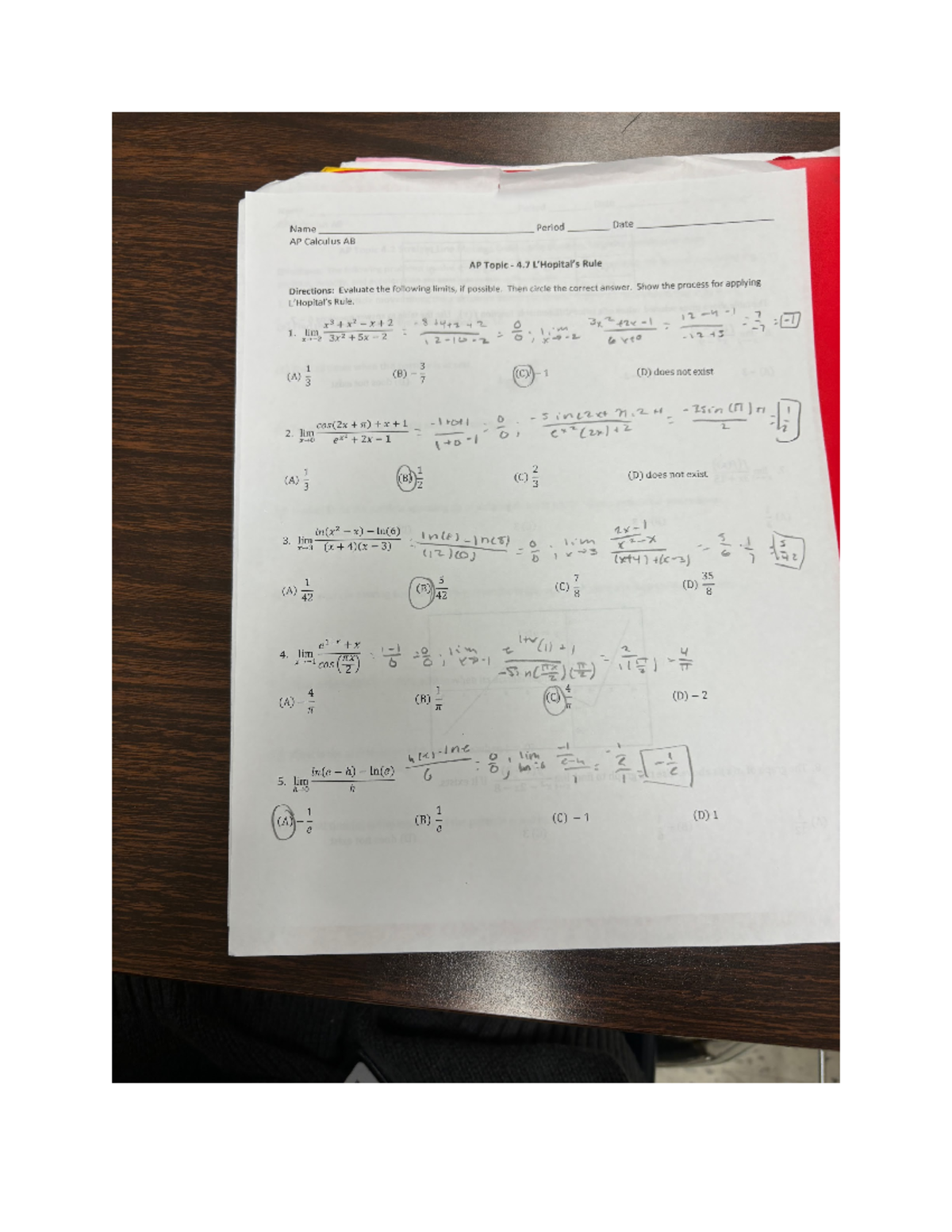 4.7 l’hopital rule - Studocu
