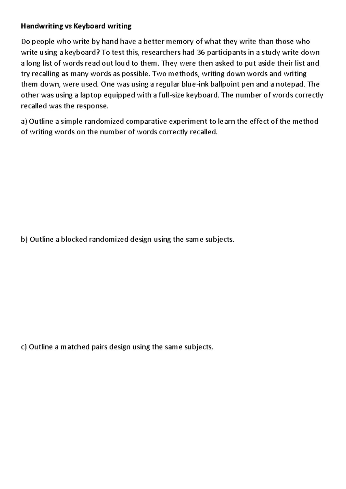 Example Handwriting Vs Keyboard Writing Handwriting Vs Keyboard