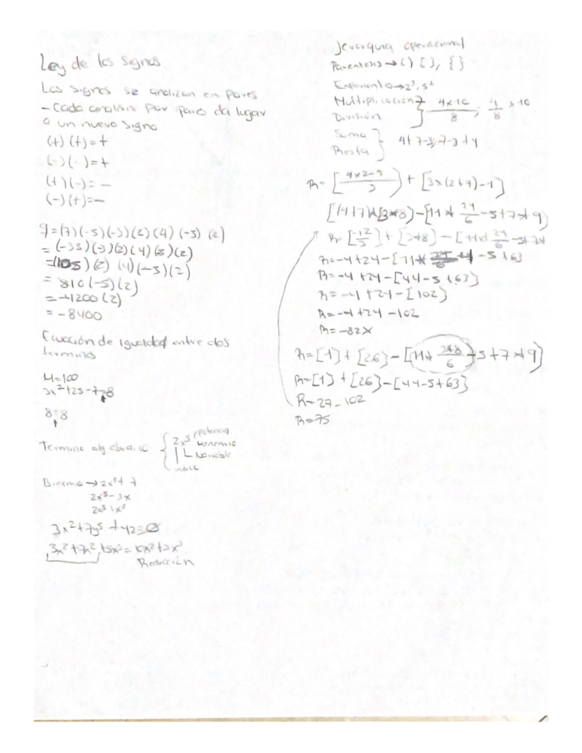 Algebra - Matemáticas Aplicadas - Studocu