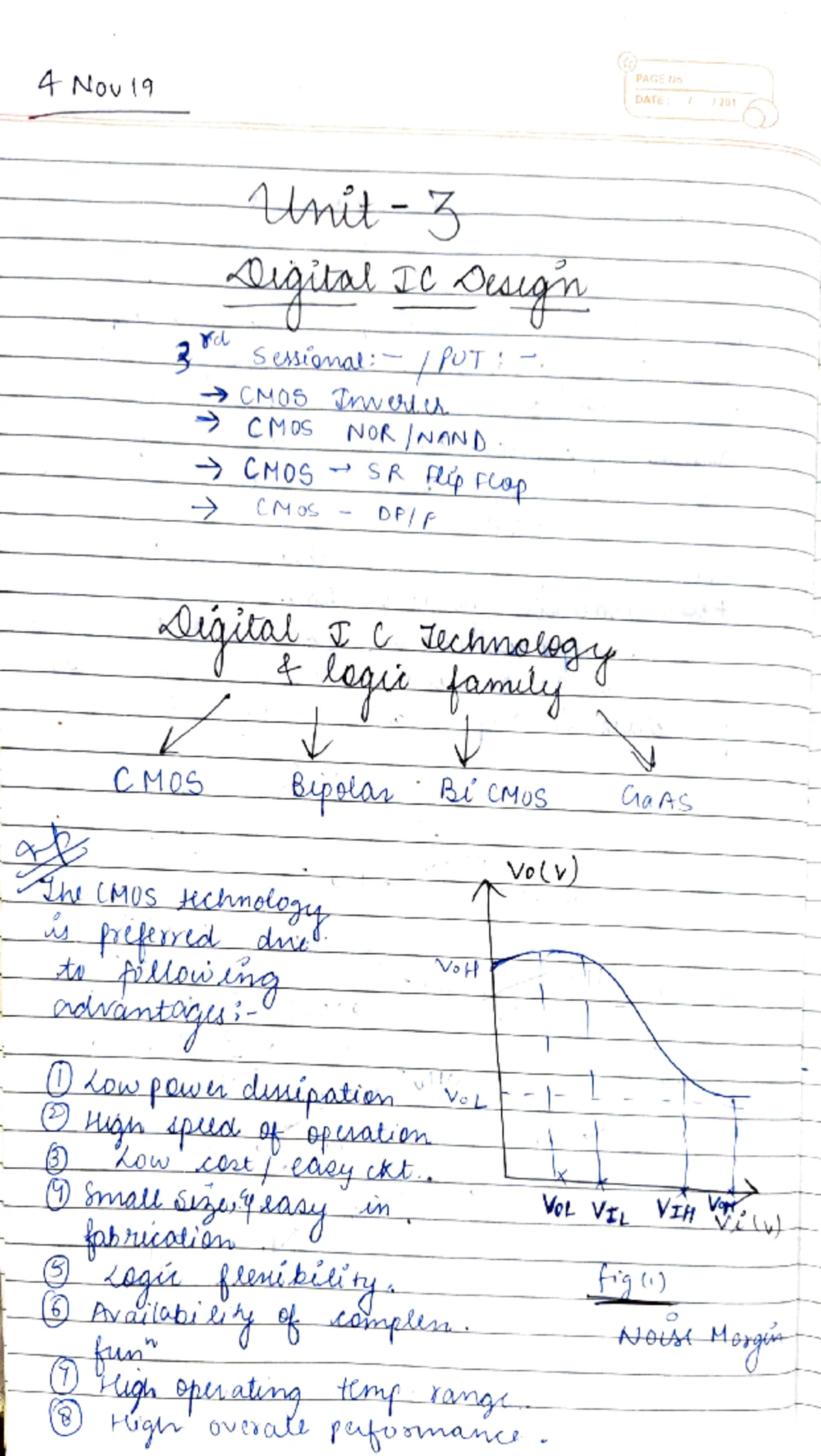 IC unit-3 - easy lecture notes - (F) PAGE No DATE: 1201 unit 4 Peak D ...