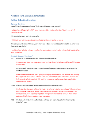Delirium ATI Template - ACTIVE LEARNING TEMPLATES THERAPEUTIC PROCEDURE ...