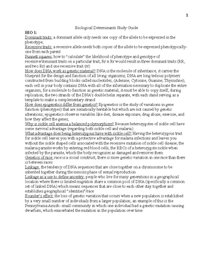 DOH Midterm Study Guide 2023 - Details about the Determinants of Health Midterm Exam: The exam ...