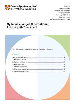 9626 Scheme of Work (for examination from 2022) - Version 2 Cambridge ...