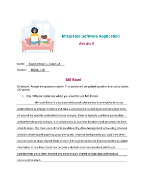 Mathematics - Exam - Integrative Course - PUP - Studocu