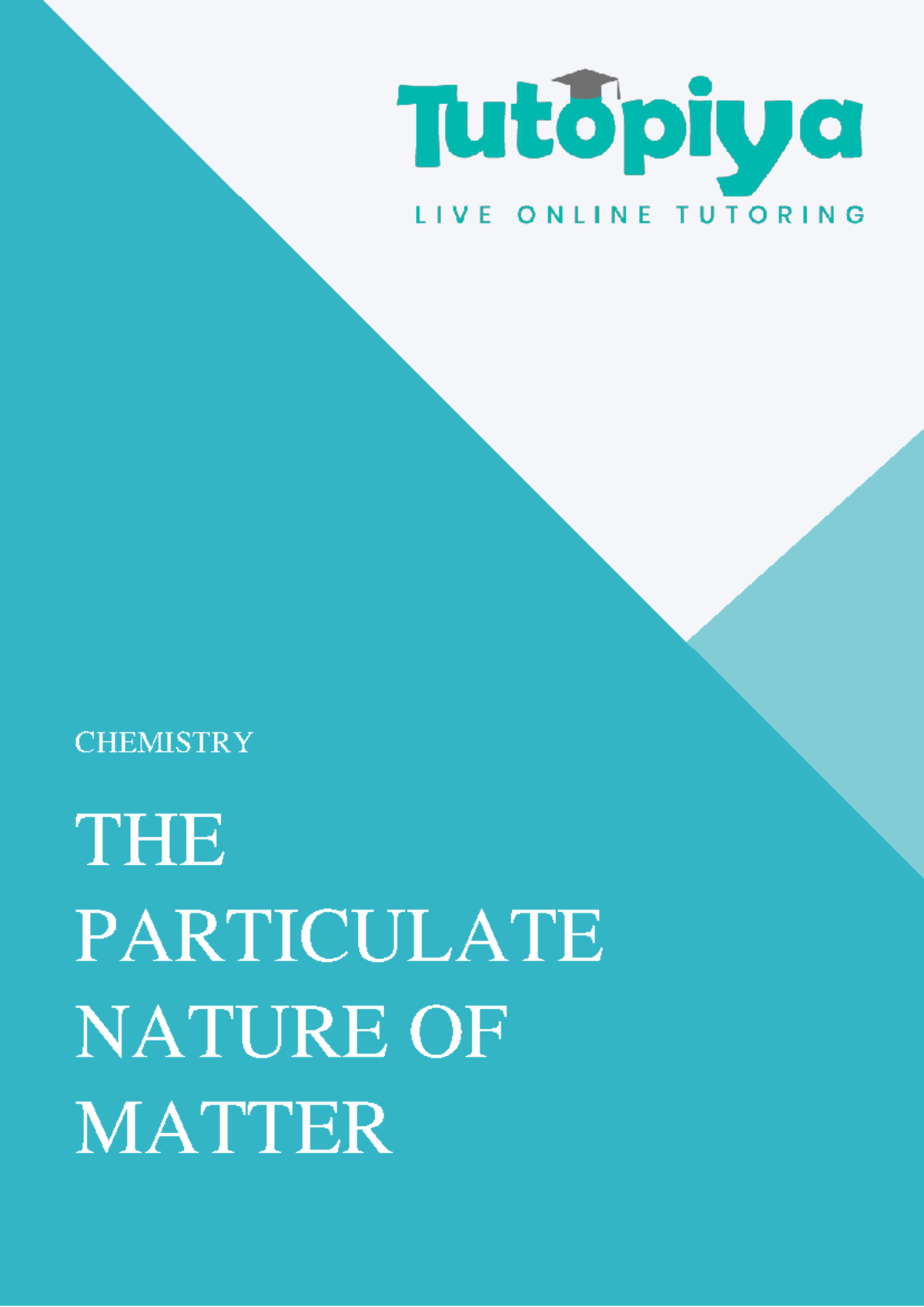 C1- The Particulate Nature of Matter - Chemistry I - NSU - Studocu