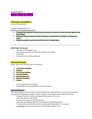 Lesson 1 - Renaissance Art - CLASS 2 – RENAISSANCE ART Introduction to ...