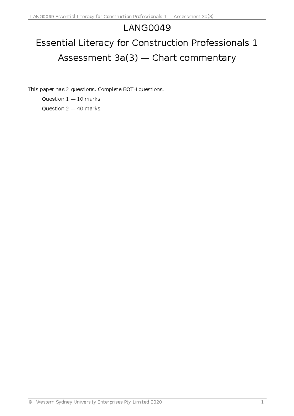 LANG0049 EL4CP1 2021.3 - Assessment 3a(3) - Chart commentary - Student ...