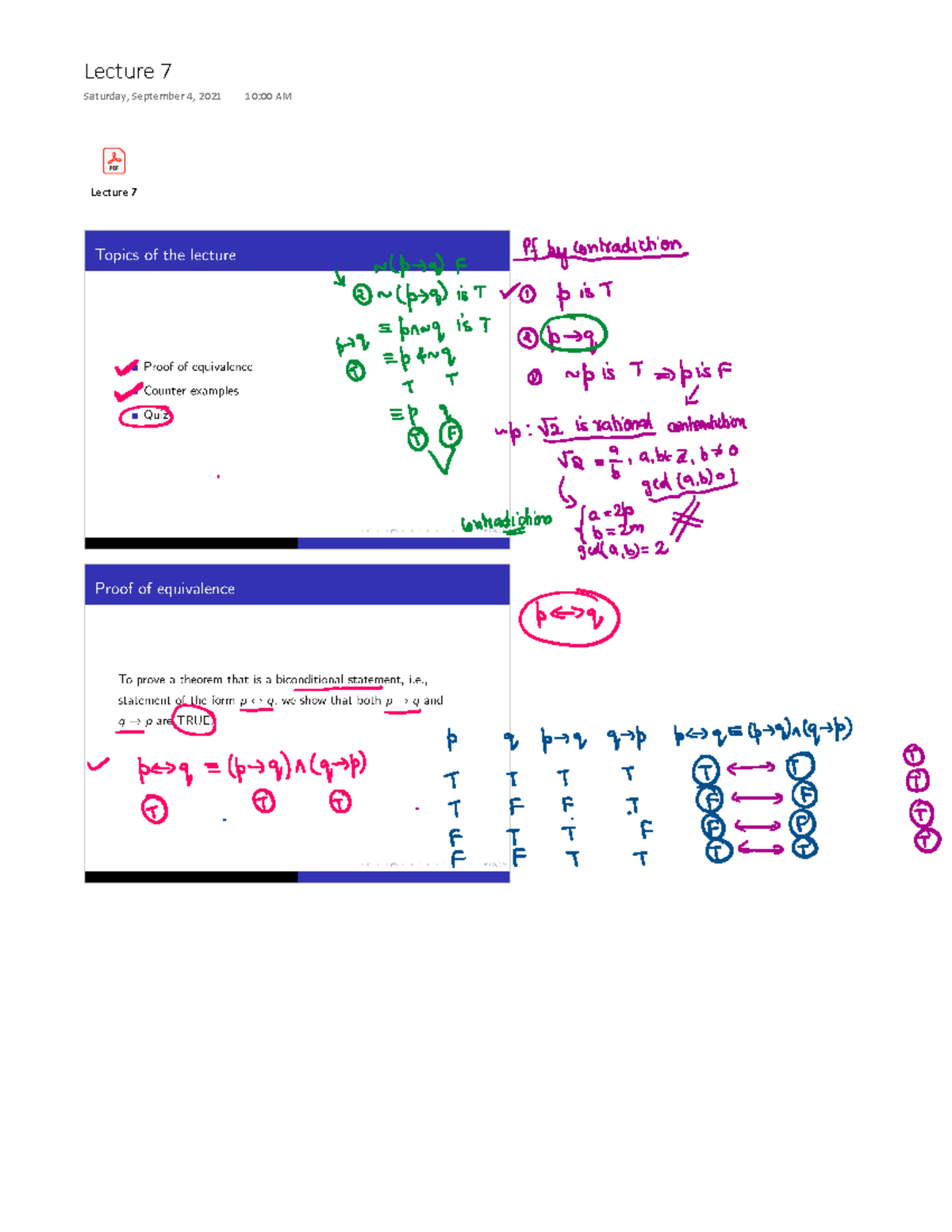 Lecture 7 MTH401 - lec7 - Real Analysis - Lecture 7 tur eteer - Studocu