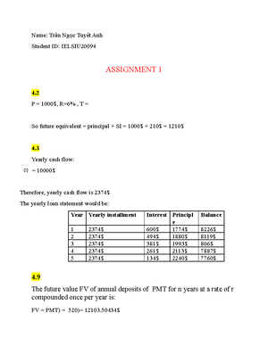 Appendice-C - Appendix - APPENDIX C Interest and Annuity Tables for Discrete Compounding For ...