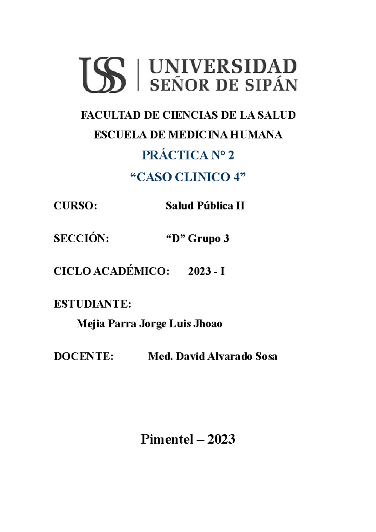 VACAM - Adulto Mayor - FACULTAD DE CIENCIAS DE LA SALUD ESCUELA DE ...