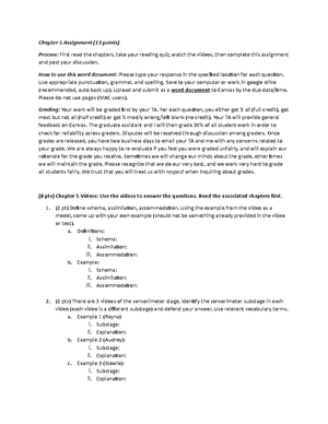 Chapter 12 assignment iconic - Chapter 12 Assignment (13 points) Process: First read the ...