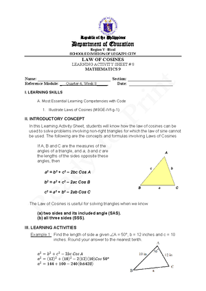 Revalidated MATH GR7 QTR1- Module-1 (28 pages) - ####### 1 Writer ...