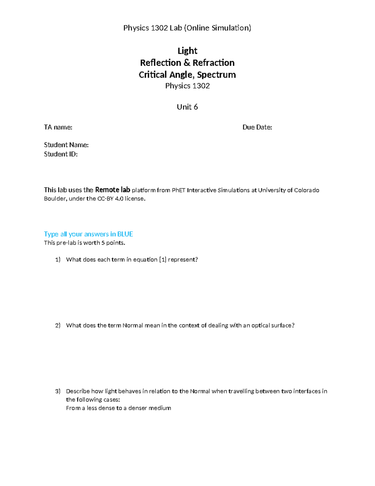 07-Reflection Refraction Online - Light Reflection & Refraction ...