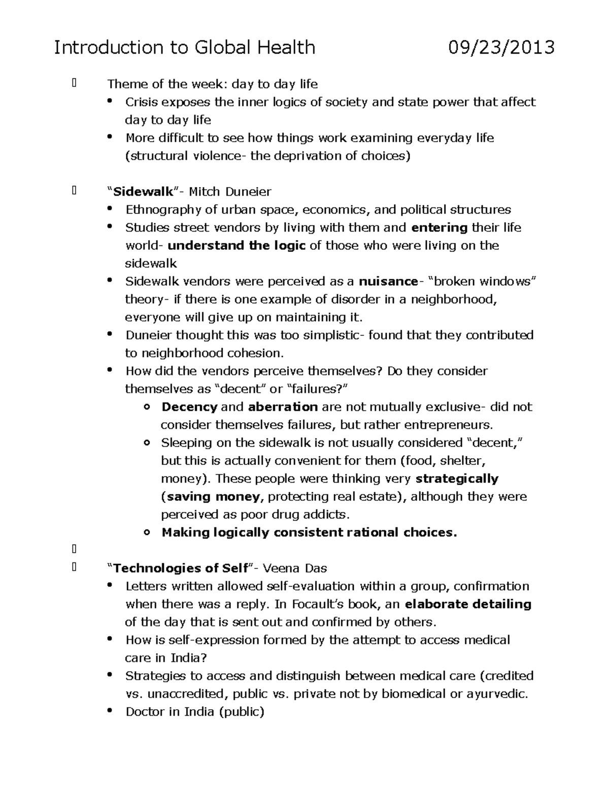 5- Global Landscapes - Lecture notes 13-15 - Introduction to Global ...