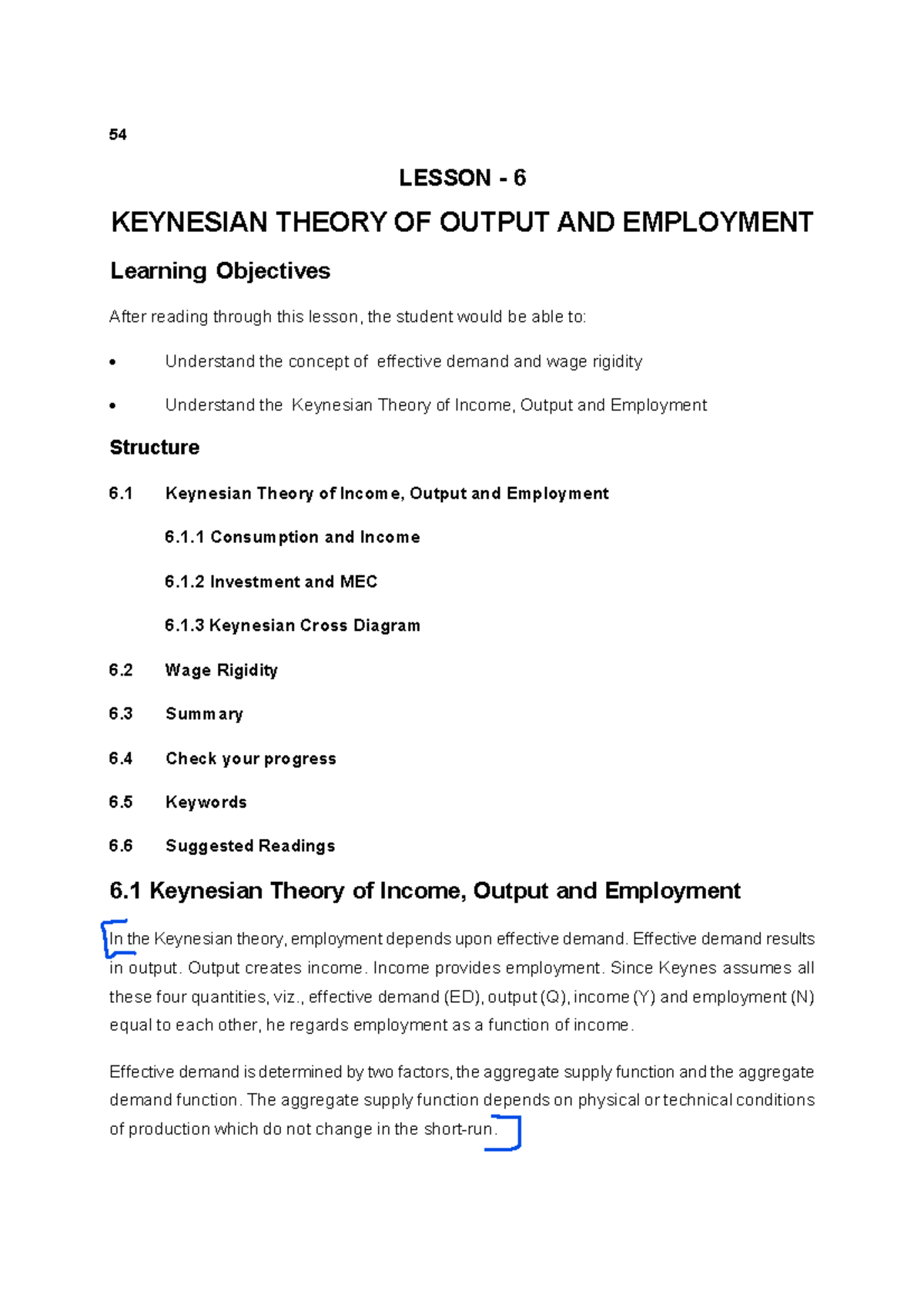 Macro 1 UNIT 3 - These are the model question papers to practise from ...