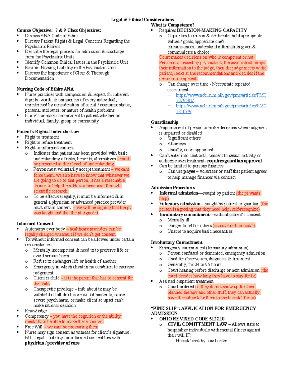 Legal & Ethical Considerations - Legal & Ethical Considerations Course ...