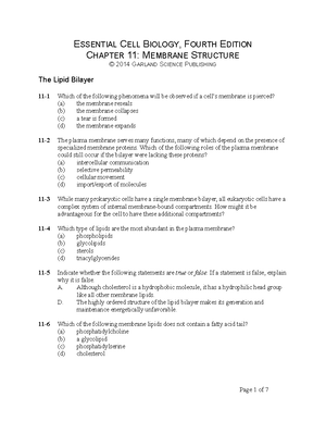 Electrical and chemical signaling notes examples and definitions ...
