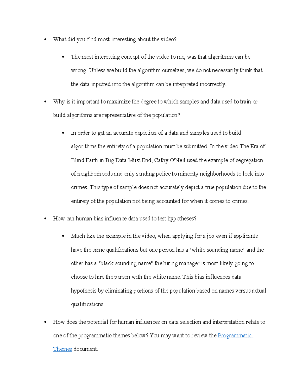 PSY 260 3-2 discussion - What did you find most interesting about the ...