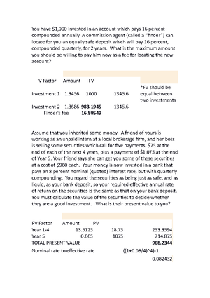 Annuity activity- Sample Problems - BS Accountancy - Studocu