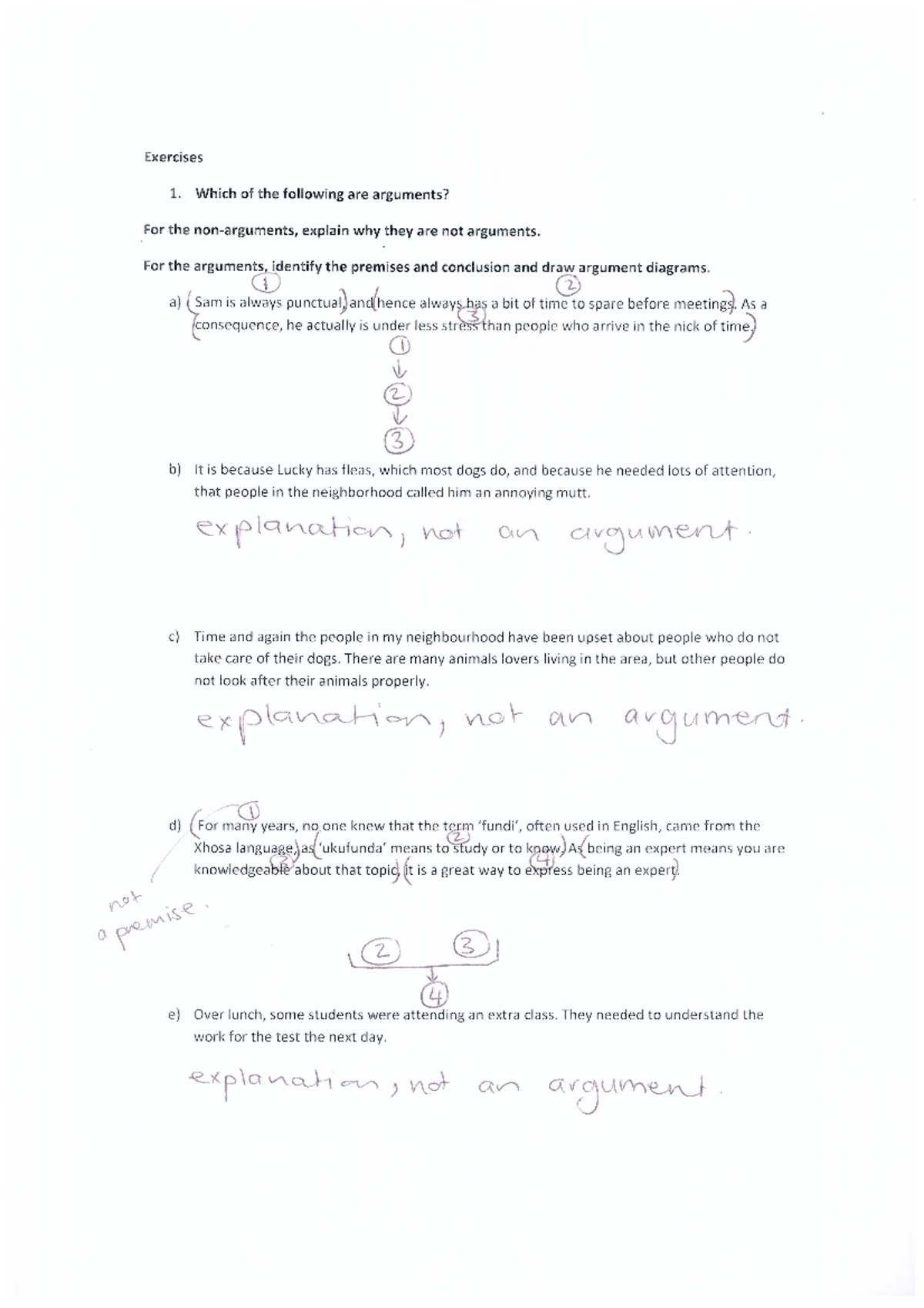Answers to Extra exercises - Studocu