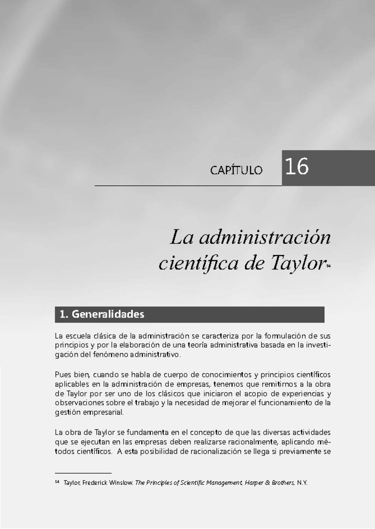 Escuelas Administrativas Sesion 2 unlocked - CAPÍTULO 16 La ...