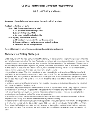 Lab3- this is a lab3 for Ms. Mewada - Lab Report 3 Name: Krish Lodha REDid : 828533310 ...