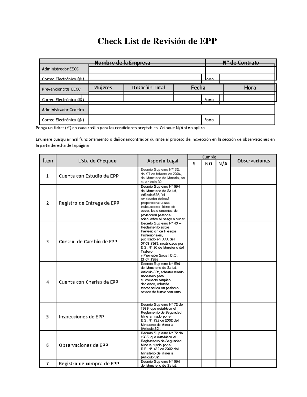 Check-list-epp compress - Check List de Revisión de EPP Ponga un ticket ...