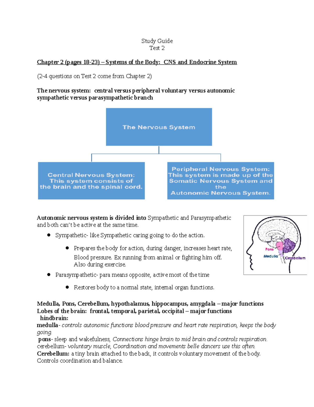 PSY 407 Study guide #2 - Study Guide Test 2 Chapter 2 (pages 18-23 ...