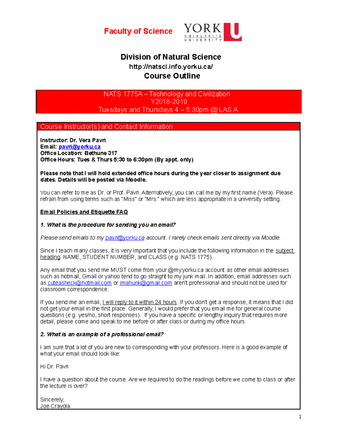 NATS 1775 Course Outline Template - Division of Natural Science natsci ...