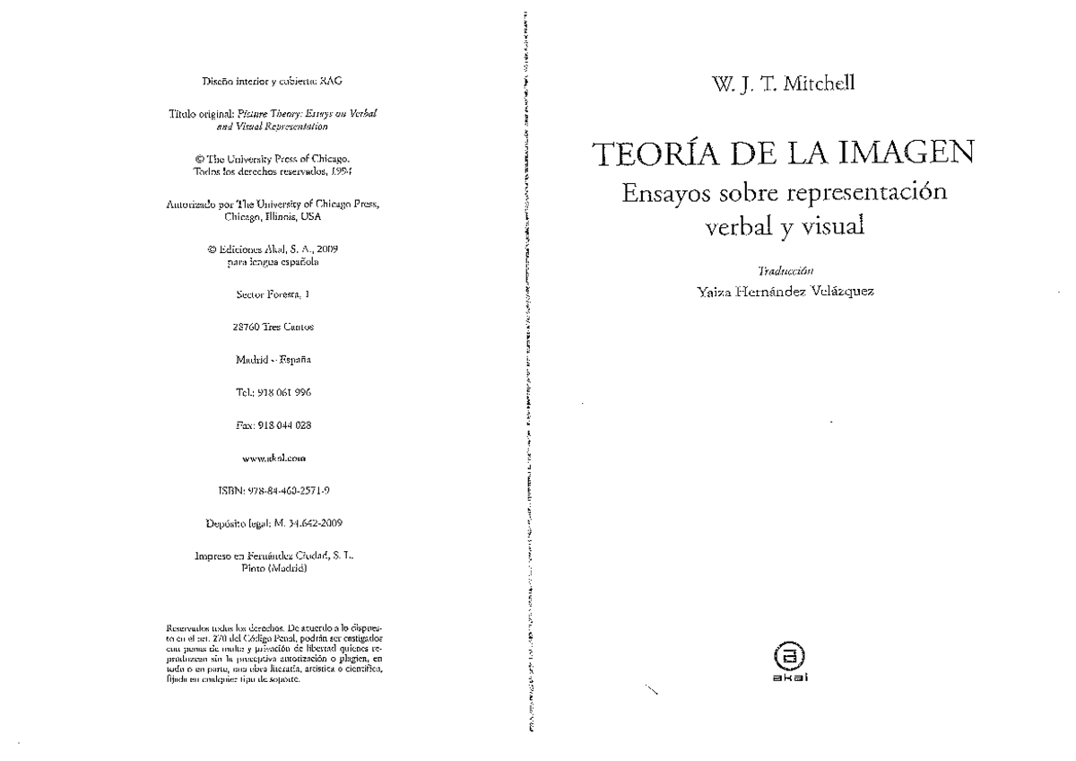 Mitchell Teoria de La Imagena - Introducción a la programación - Studocu