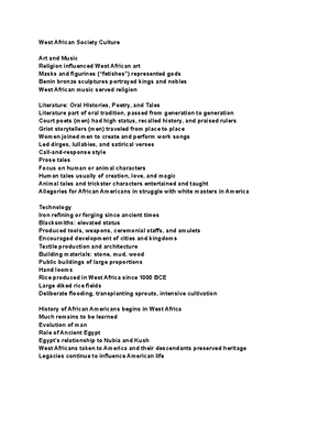 African American Literature part 1 (chapter 6 of the oddyssey) - The ...