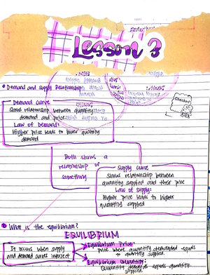 Lesson 5 - Applied Economics - Lesson 5 TO Nong ry mangar now M HOND on ...