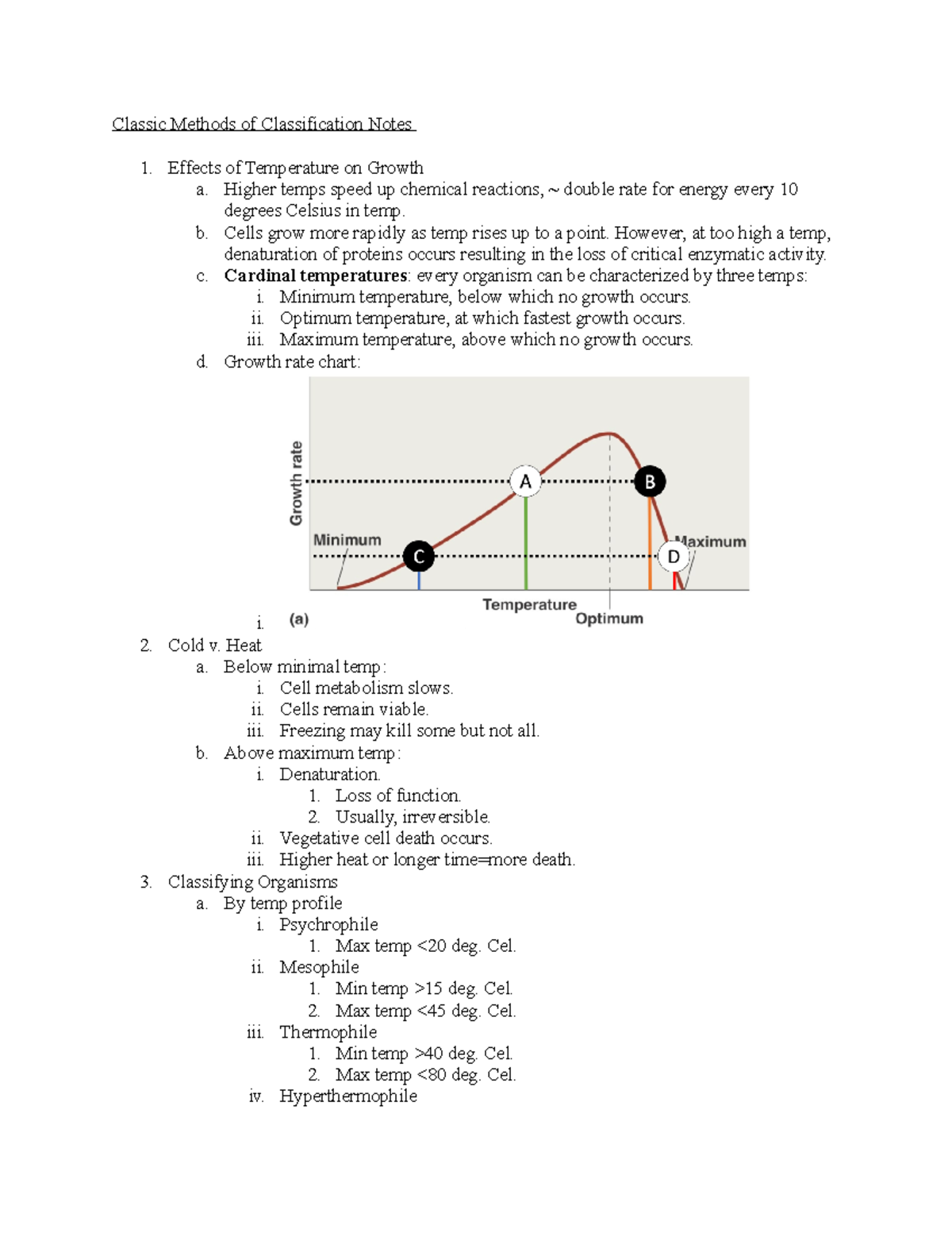 Classic Methods of Classification Notes - Classic Methods of ...