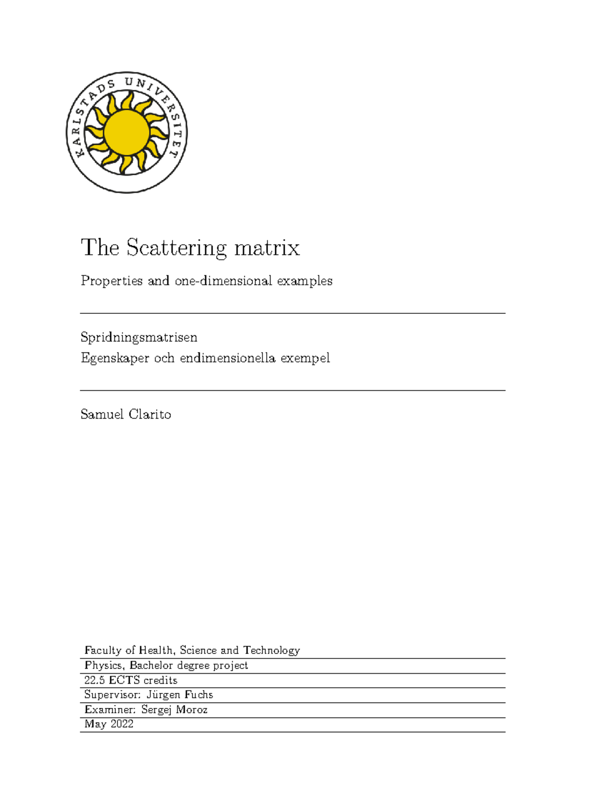The S Matrix - Microwave Engineering - The Scattering matrix Properties and one-dimensional ...