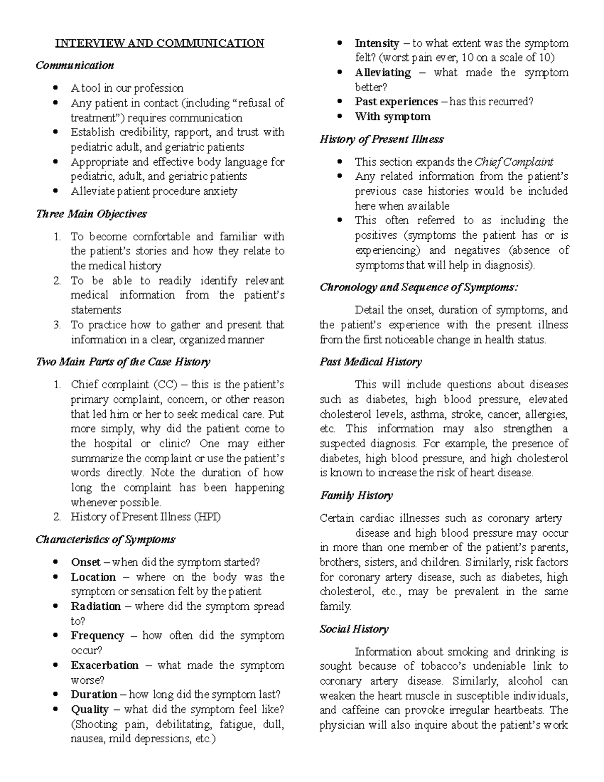 Interview-AND- Communication - INTERVIEW AND COMMUNICATION ...